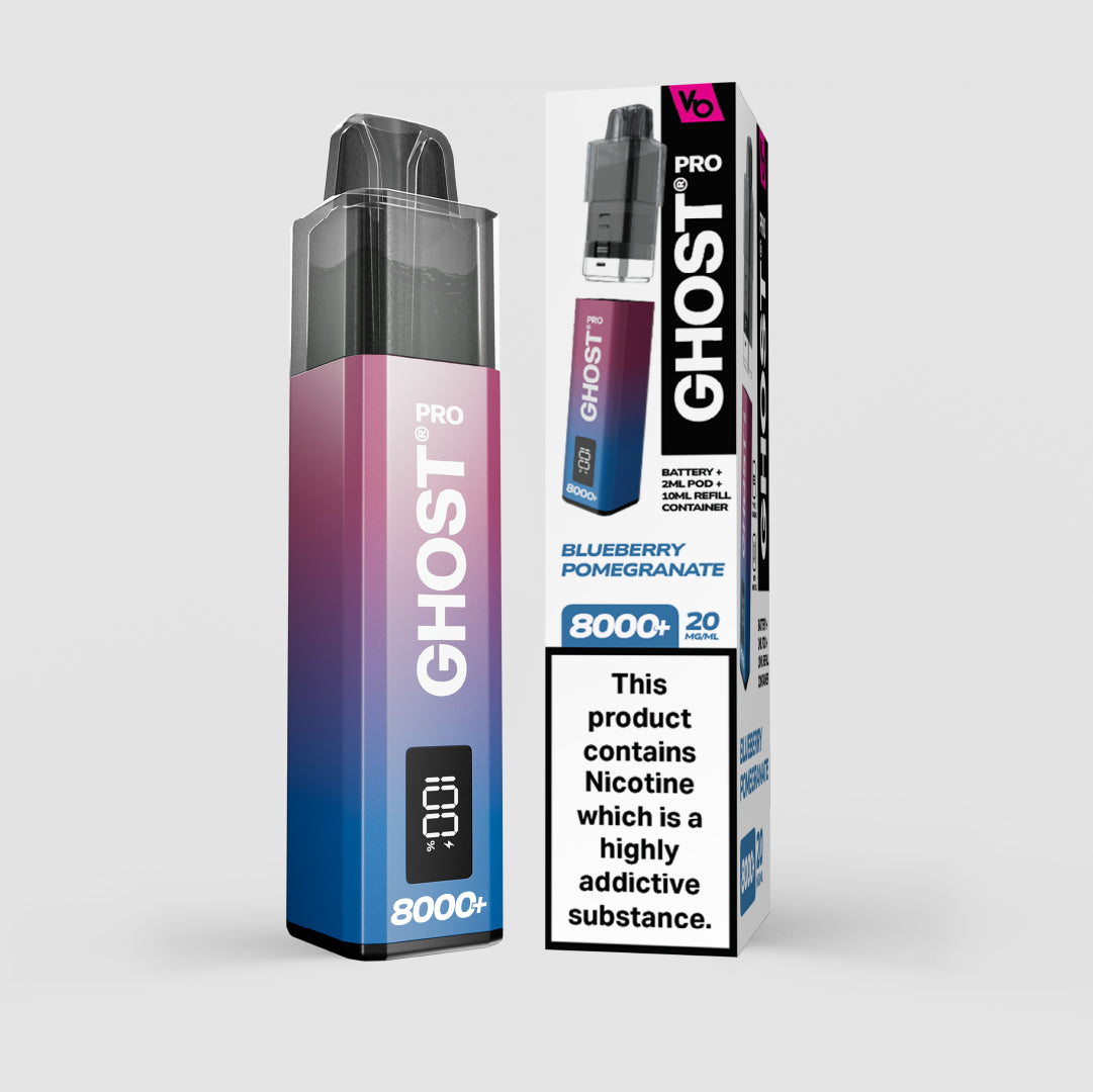 Ghost® Pro 8000+ Blueberry Pomegranate Pod System | Vapes Bars®